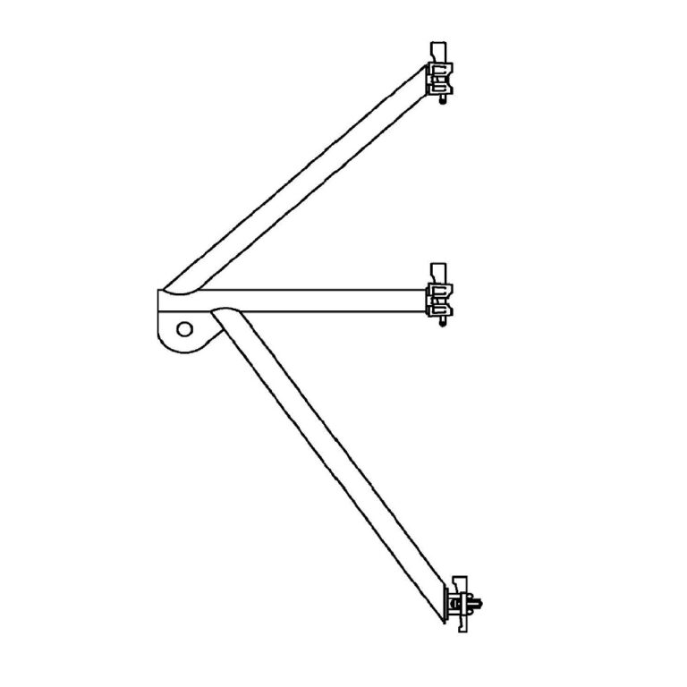 Davit arm, reinforced - Hana Scaffold